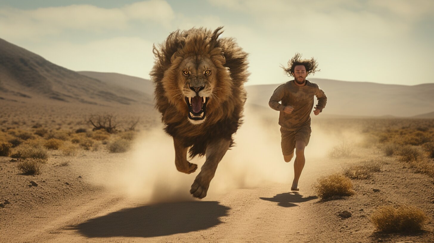 Unraveling "Dreaming of a Lion Chasing You Spiritual Meaning"