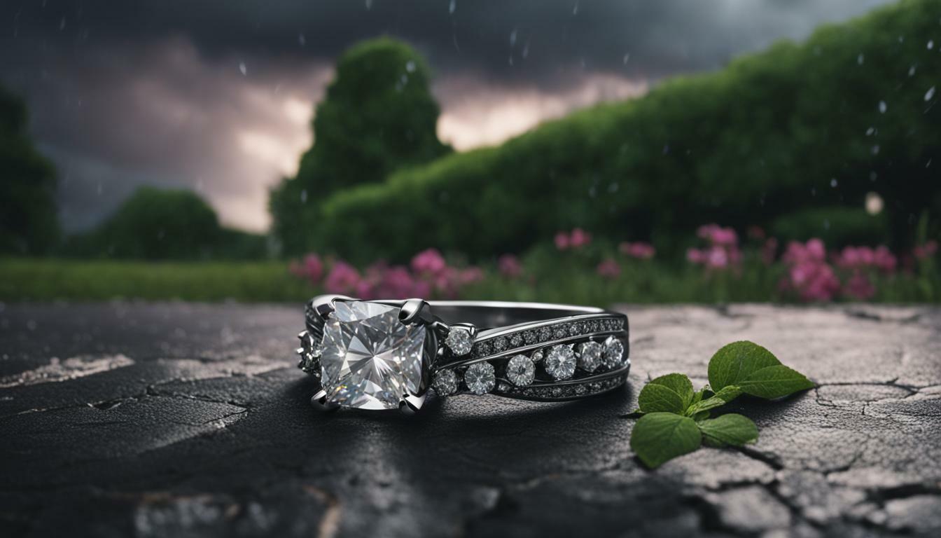 Unveiling the Spiritual Meaning of a Diamond Falling Out of Ring
